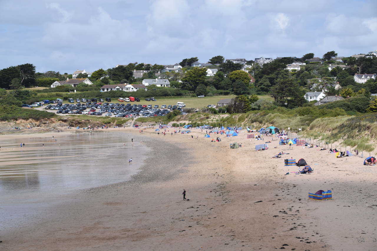 Beaches in Cornwall, chill out at Daymer Bay